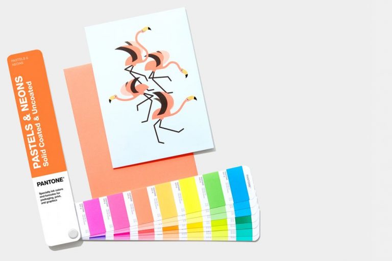 מניפת השוואת צבעי CMYK לצבעי פנטון- CMYK to Pantone Color Bridge Set